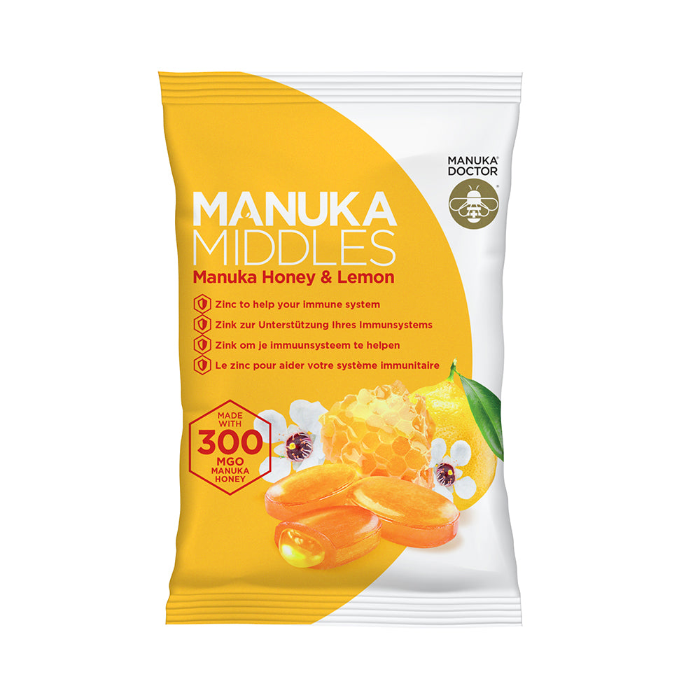 Pastilles au miel de Manuka - Miel de Manuka & Citron - Manuka Doctor FR